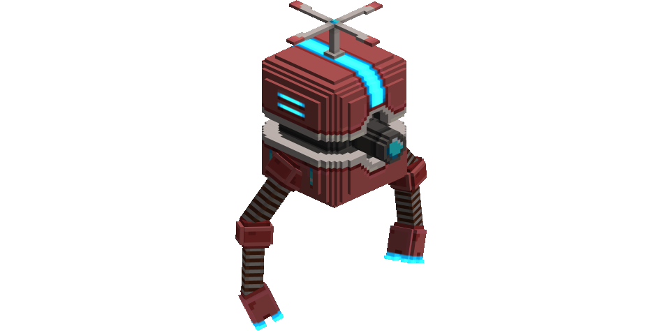 The Sandbox - Pink Robot Companion - CF Cyberpunk