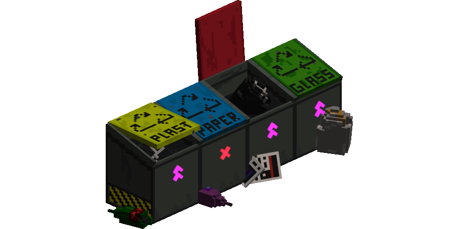 The Sandbox - Trash cans - CF Cyberpunk