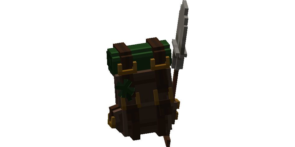 The Sandbox - Leather Mining Backpack