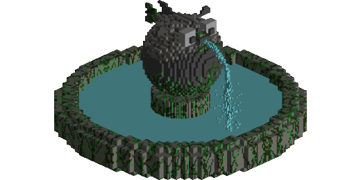 The Sandbox - The Puffer Fish Fountain