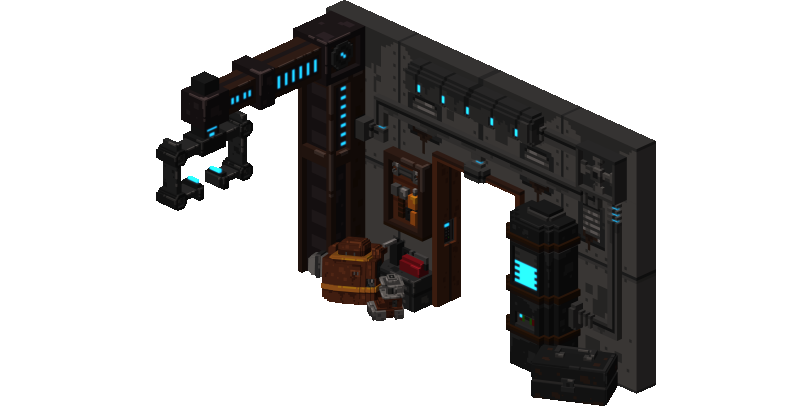 The Sandbox - Kron Repair Bay Facade - The Last Battle