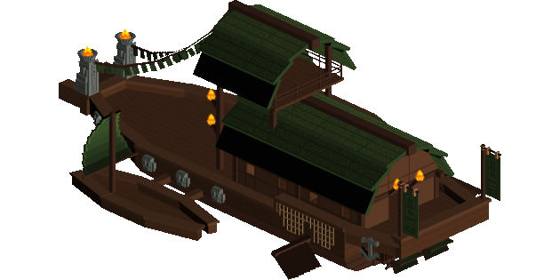 The Sandbox - Oracles Temple-Barge