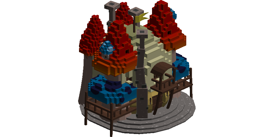 The Sandbox - King Smurf's Castle - The Smurfs