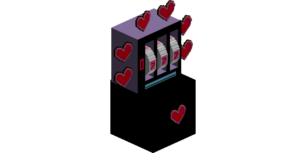 The Sandbox - slot machine hearts