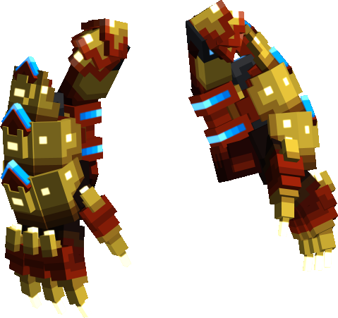 The Sandbox - Crimson Gold Dragon Cyber Armor Chest