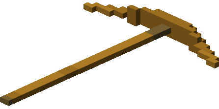 Minecraft Pickaxe Transparent