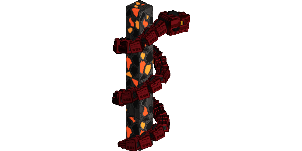 The Sandbox - Demon Snake Statue