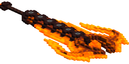 The Sandbox - Gigantic Magma Phoenix Sword Axe Weapon