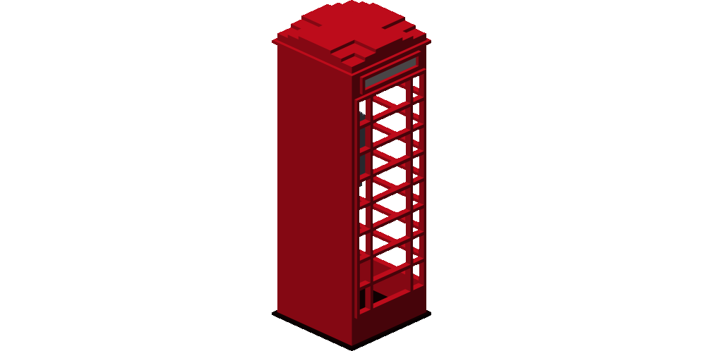 The Sandbox - British telephone booth