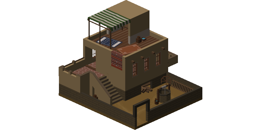 Sandbox - Desert House with Garden