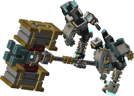 The Sandbox - Mecha Gauntlets Angel Helmet