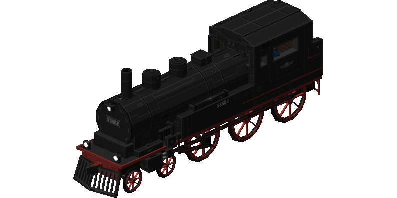 The Sandbox - Steam Locomotive - TMG Train Set