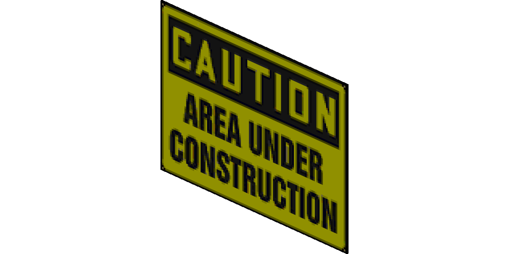 The Sandbox - Construction sign