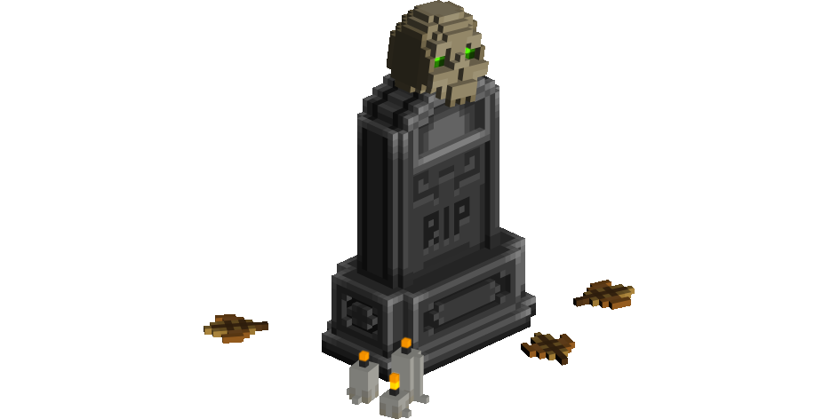 The Sandbox - Graveyard Scene, RIP Tombstone