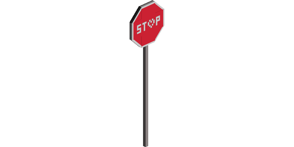 The Sandbox - Stop for Love Sign