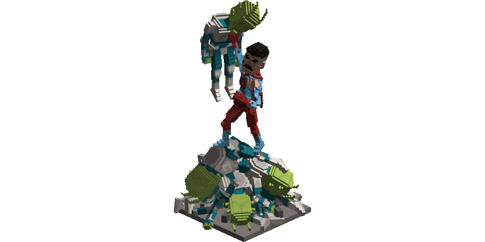 The Sandbox - Omni-Man with Flaxan - Invincible