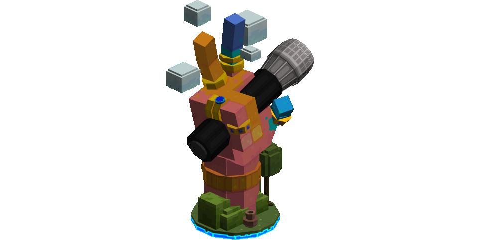 The Sandbox - The Voice - Hand Statue