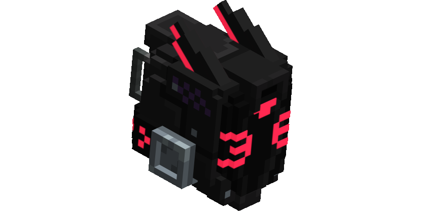 The Sandbox - Neon Entity Head - Captain Laserhawk