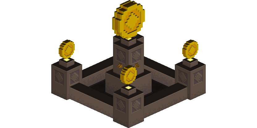 The Sandbox - Sand Coin Fountain