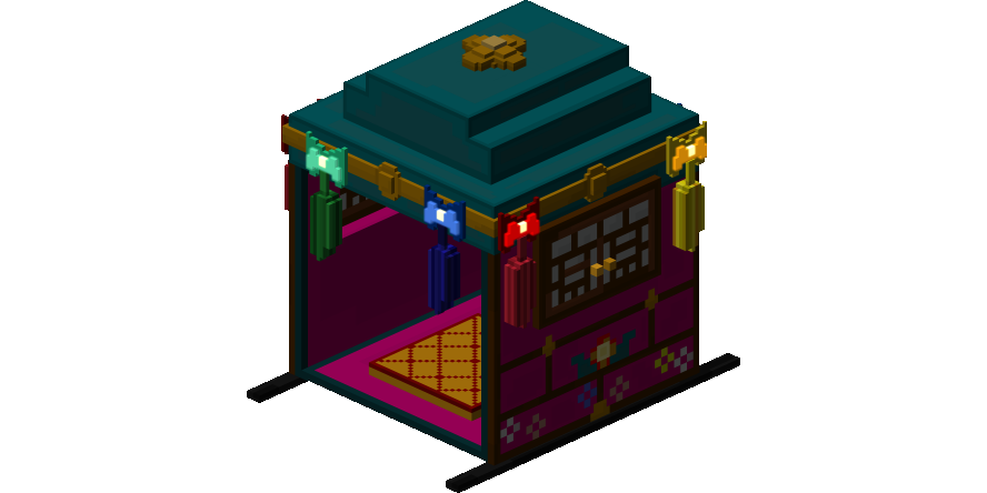 The Sandbox - traditional palanquin Korea CF folklore