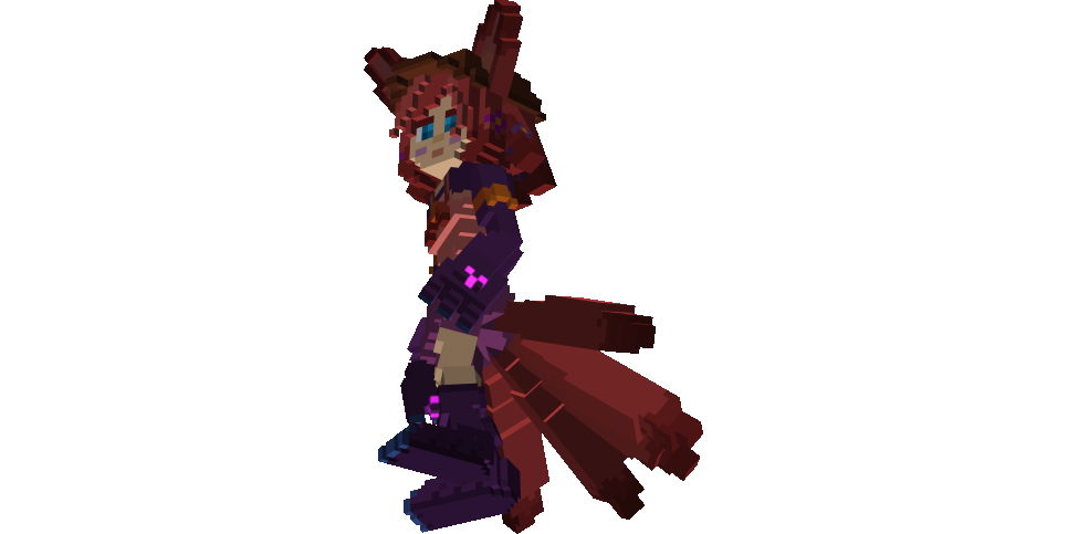 The Sandbox - Blush the five tail girl - CF Platformer set
