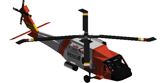 The Sandbox - Rescue Helicopter GzM-0001