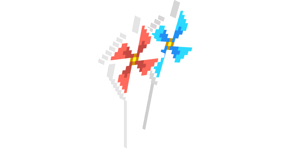 The Sandbox - Japanese Pinwheel