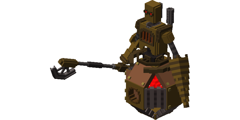 The Sandbox - Steampunk Robot Guardian