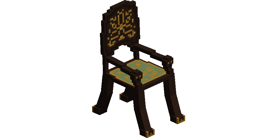 The Sandbox - Wooden Carved Chair