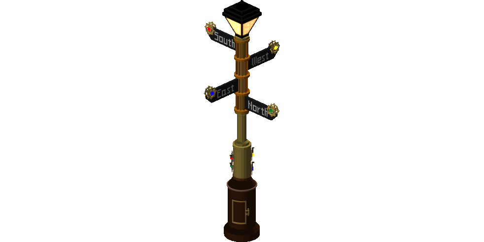 The Sandbox - Directional Sign