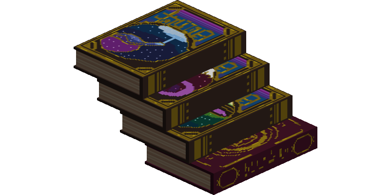 The Sandbox - Piles of Books - CF Platformer Set