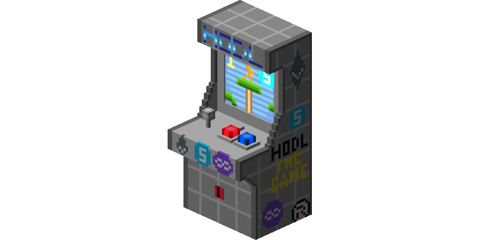 The Sandbox - HODL The Game - Arcade Cabinet Demo v1
