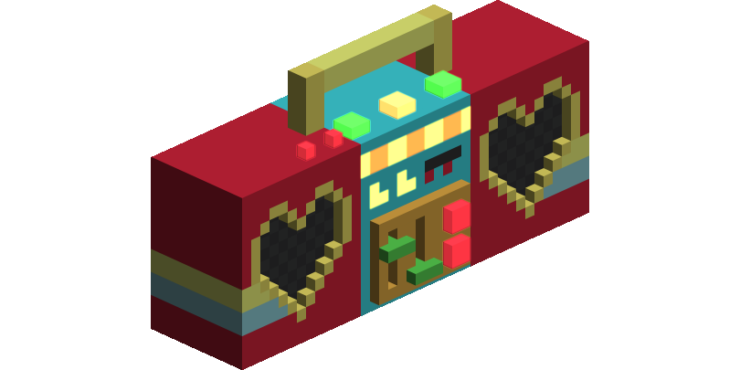 The Sandbox - Melody Maker Boombox - Care Bears