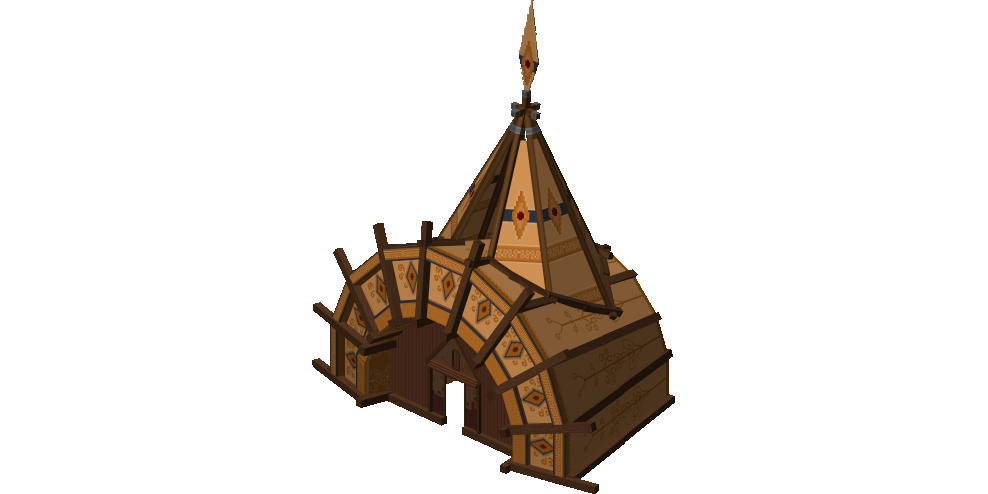 The Sandbox - Huns King Tent