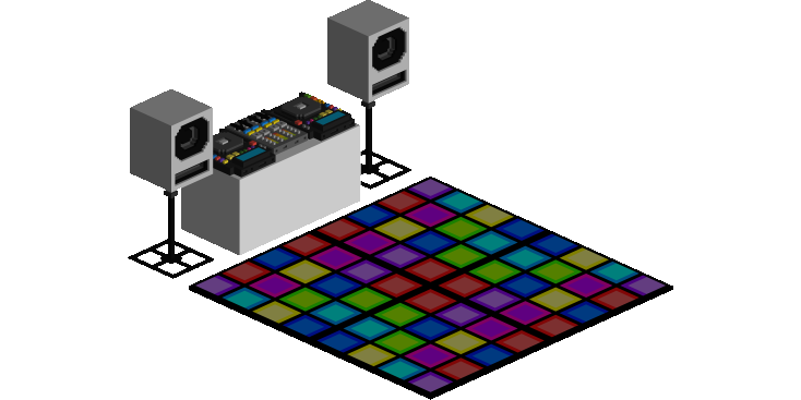 The Sandbox - DJ Booth and Dance Floor