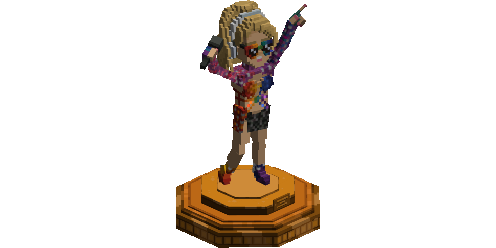 The Sandbox - Paris DJ Statue - Paris Hilton