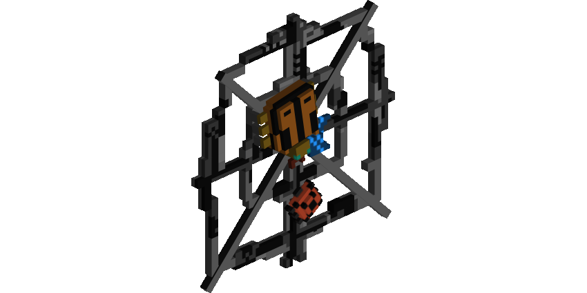 The Sandbox - Spider web decoration