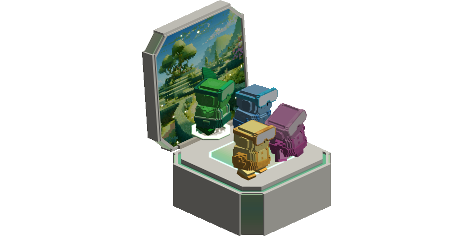 The Sandbox - Trio Character Box - AMOREPACIFIC