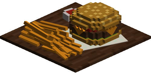 The Sandbox - Burger and Fries
