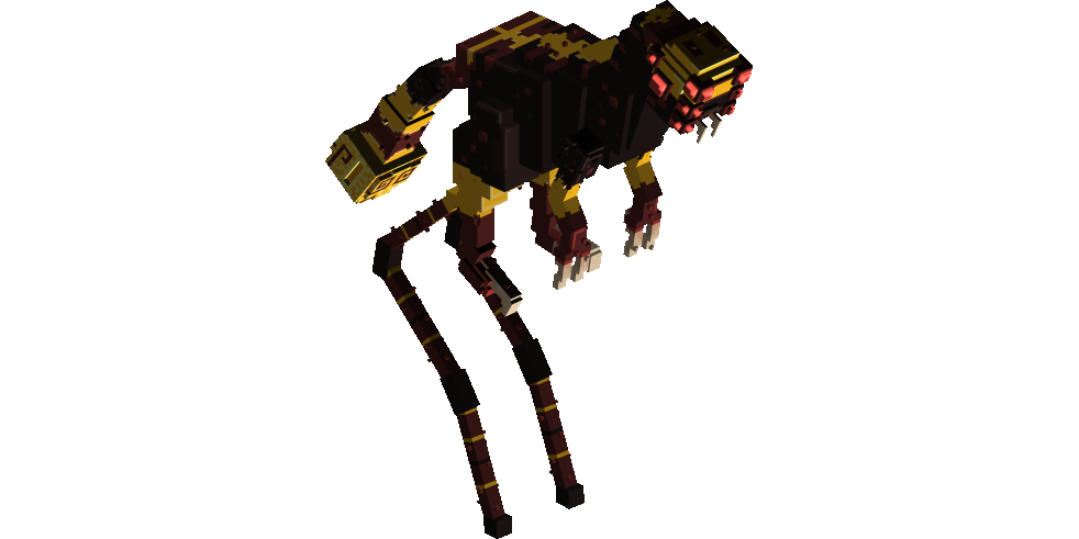The Sandbox - Horror spider reptile
