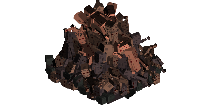 The Sandbox - Burnt Corpse Pile - YBBN