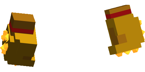 The Sandbox - Golden Boxing Gloves