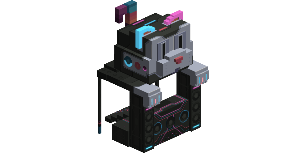 The Sandbox - Robot Cat Dj Booth - CF Music Fest