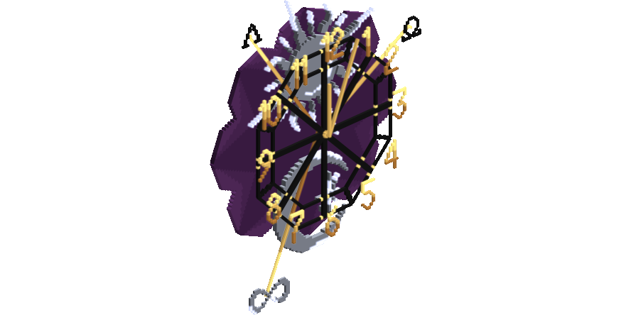 The Sandbox - Infinity Clock - CF Divergent Art