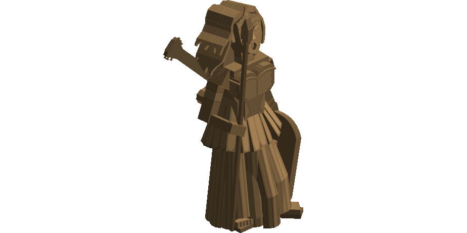 The Sandbox - Goddess of Rock Statue