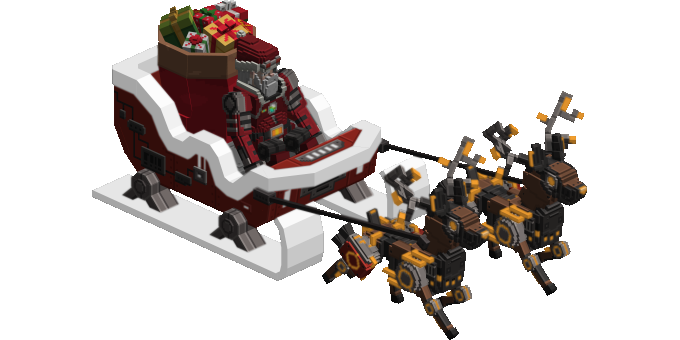 The Sandbox - Mecha Santa's Turbo Sleigh