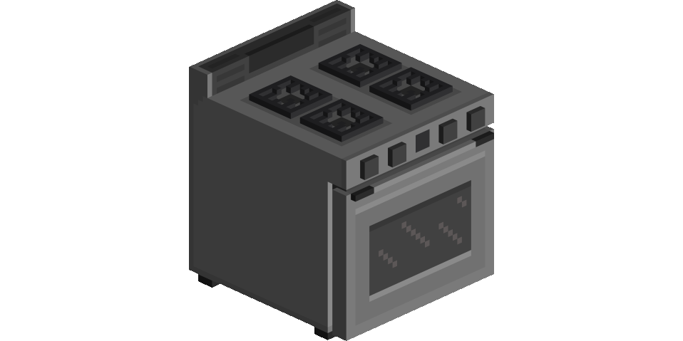 The Sandbox - Stainless Stove