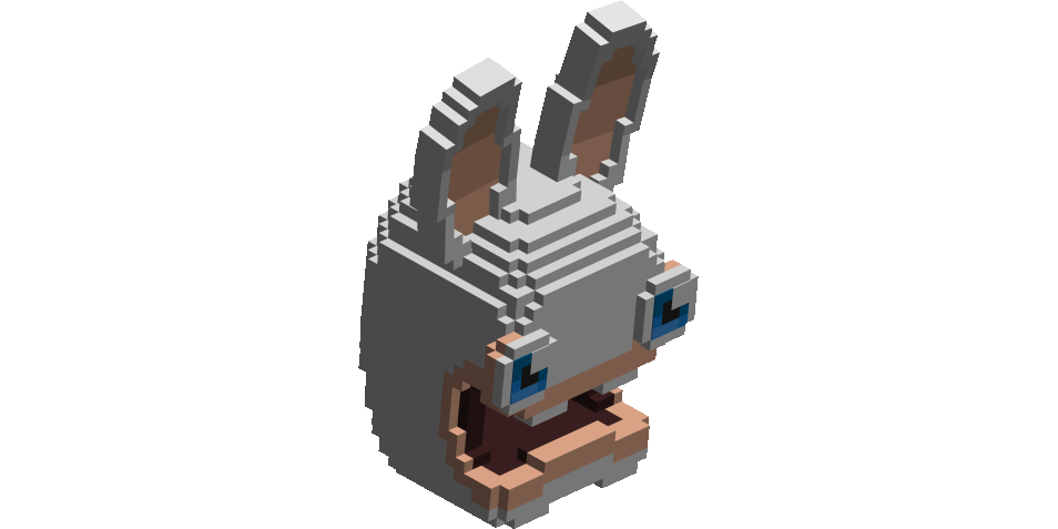 The Sandbox - Rabbids Head Piece - Rabbids