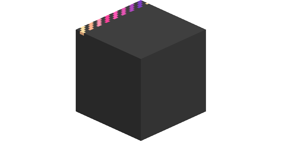 The Sandbox - SL block skatepark striped front