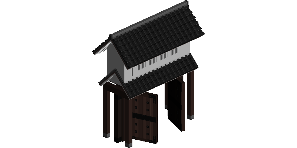The Sandbox - Japanese Castle Gate